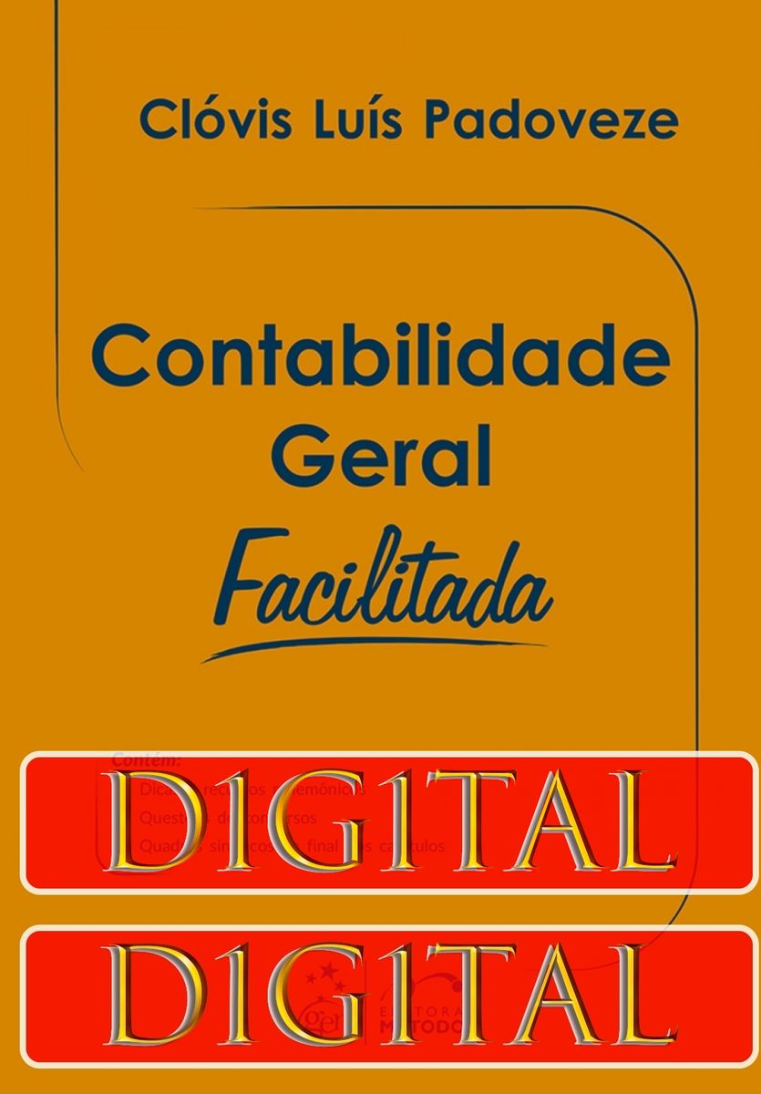 Contabilidade Geral Facilitada Pdf | Livro Nunca Usado 53223648 | enjoei