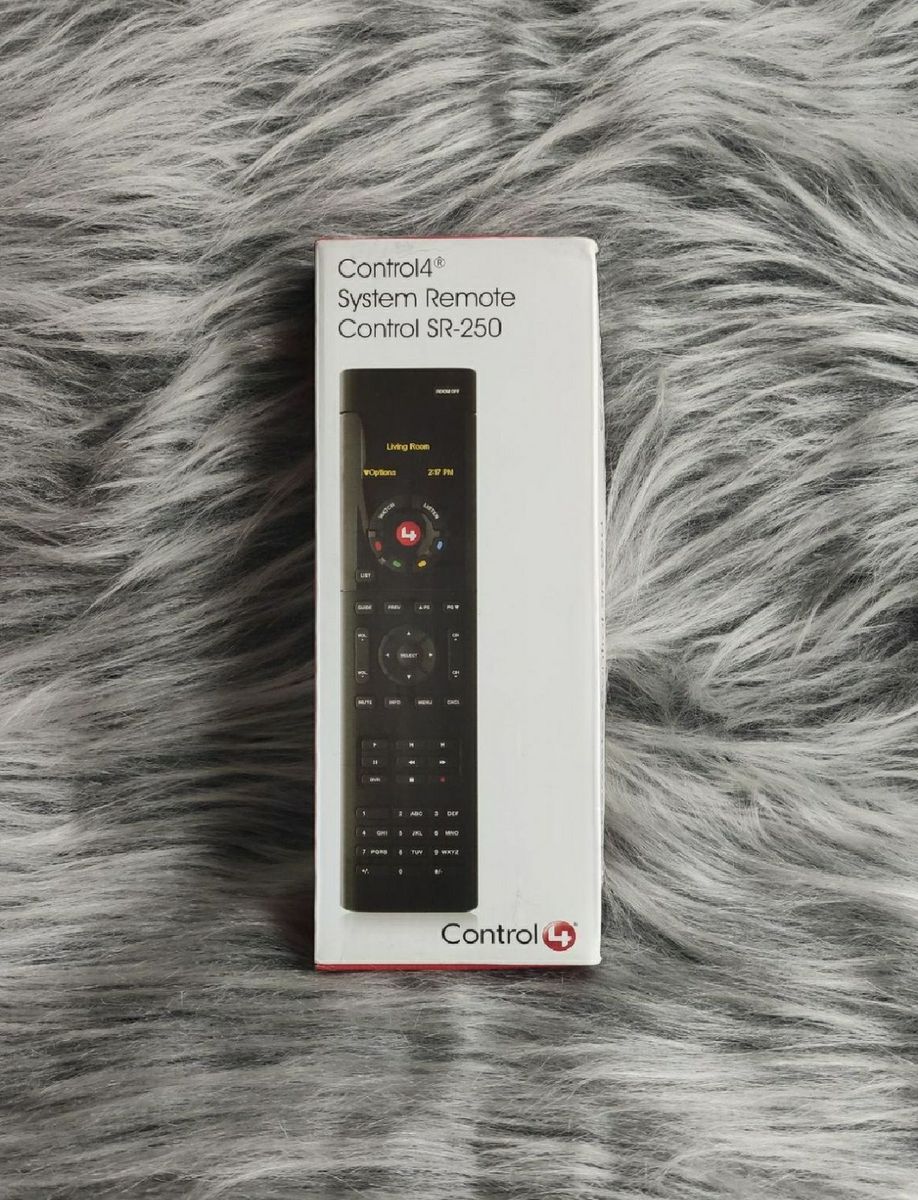 Control4 System Remote Control Sr 250 | Eletrodoméstico Control4 Nunca ...