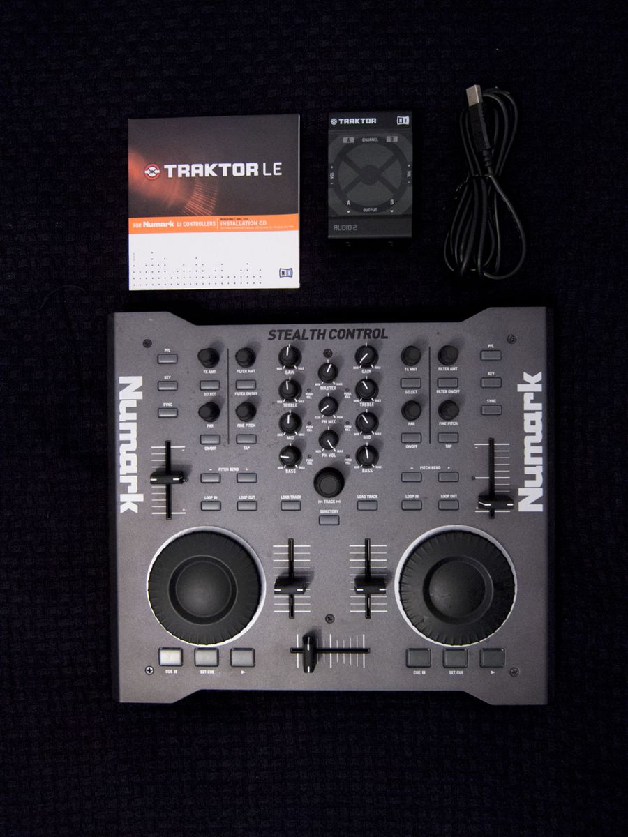 Controlador Numark Stealth Control + Traktor Audio 2 | Item de Música ...