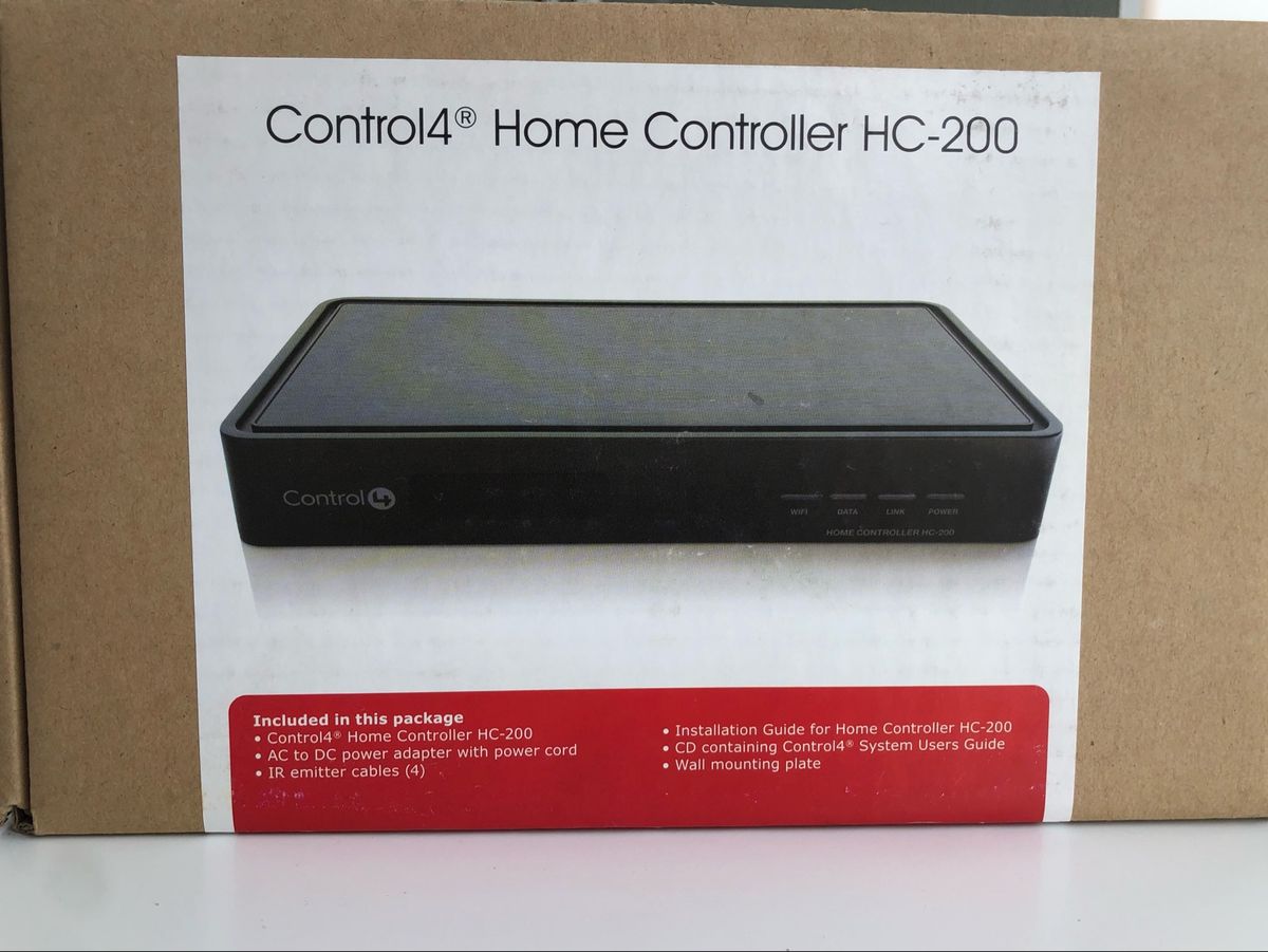 Controladora de Automaco Control4 Home Controller Hc 200 | Móvel p/ Casa Control4 Nunca Usado ...