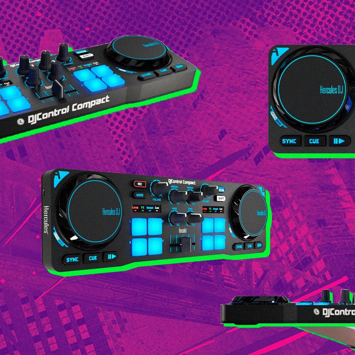 Controladora Hércules Djcontrol Compact | Item de Música Hércules Usado ...