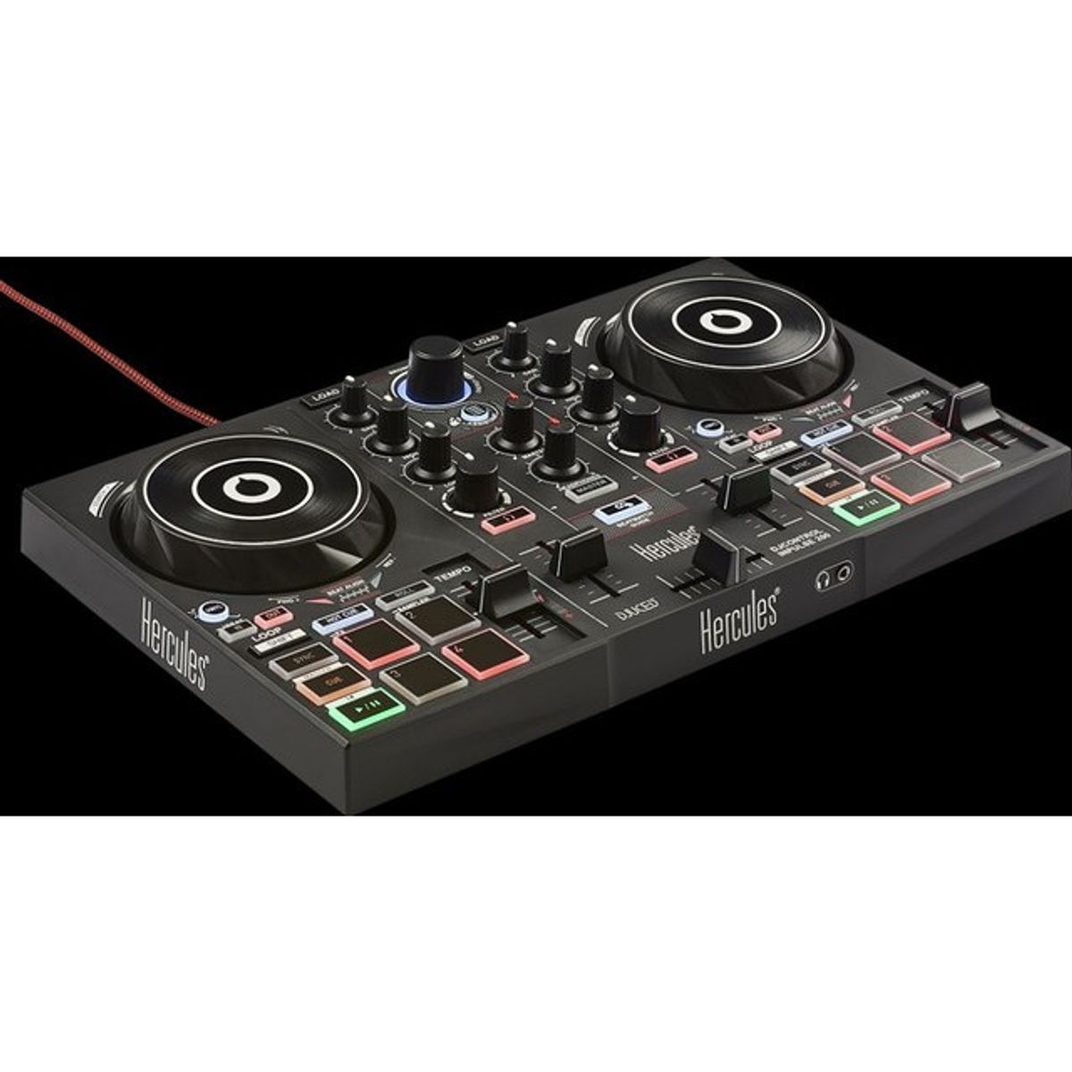 Controladora Hercules Djcontrol Inpulse 200 + Case e Software Juiced ...