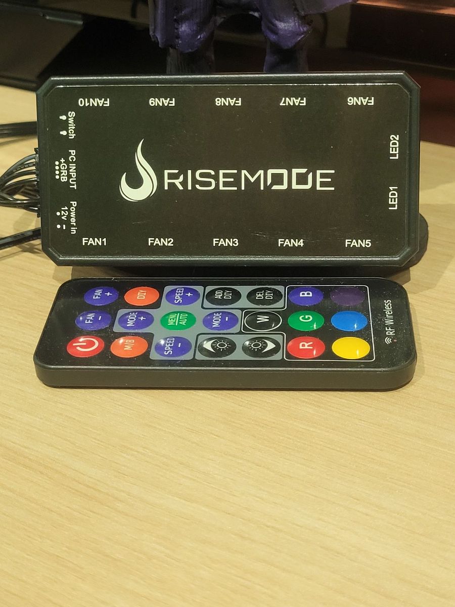 Controladora Rgb 6 Pinos Utilizada Nos Kits de Fans da Rise Mode (produto Desmembrado do Kit ...