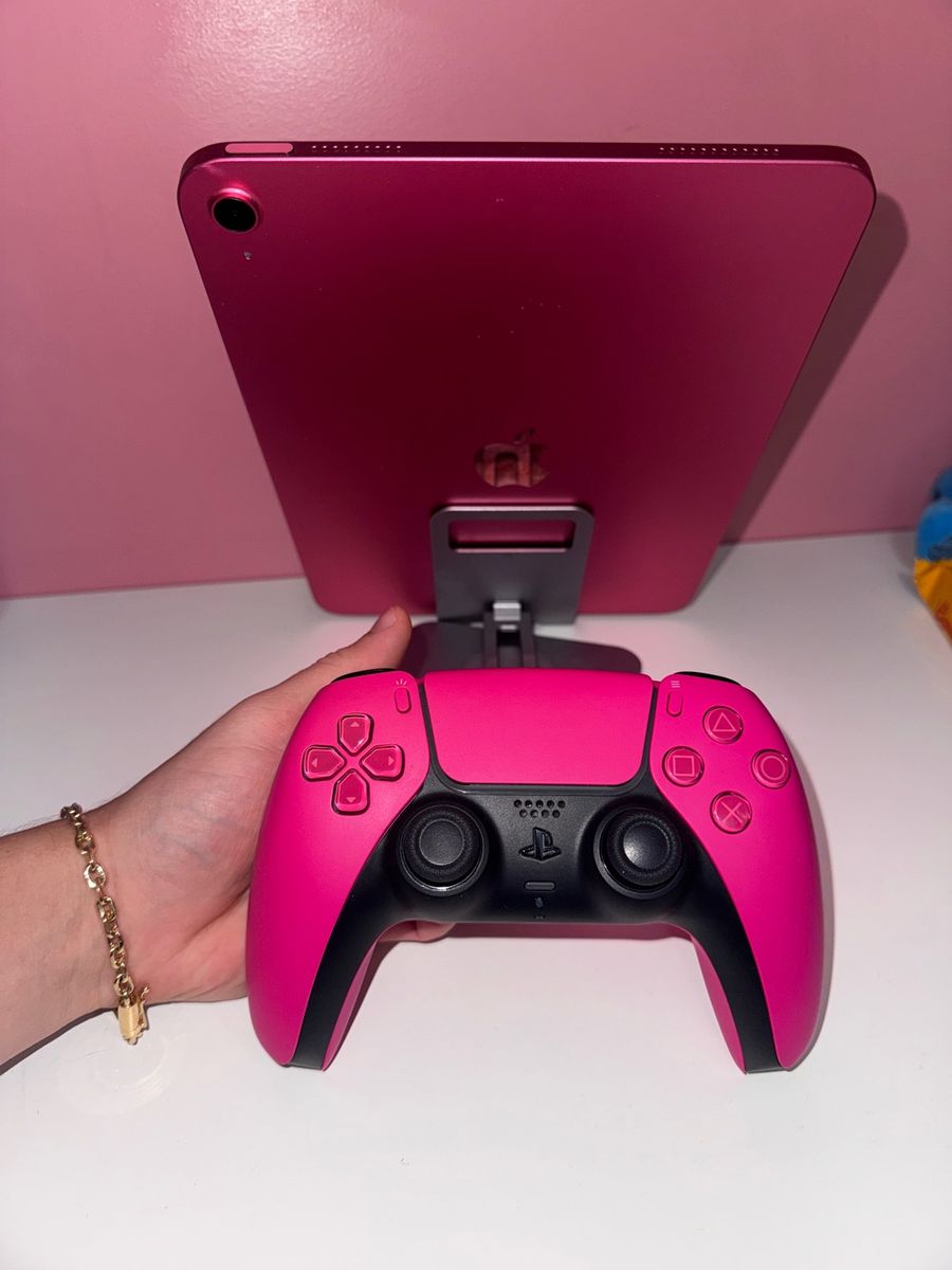Controle Dualsense Ps5 Rosa | Console de Videogame Playstation Nunca ...