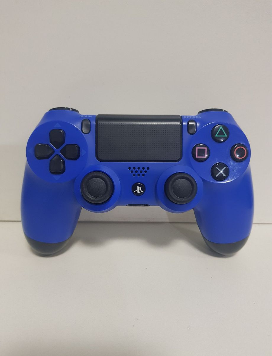 Controle Dualshock4 para Ps4 Azul Original Usado | Acessório p ...
