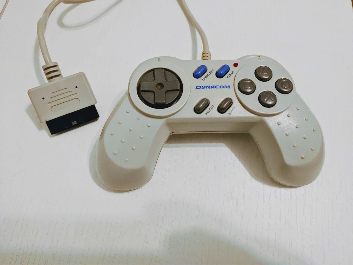 Controle Dynacom para Playstation 1 - Psx - Original | Acessório p ...