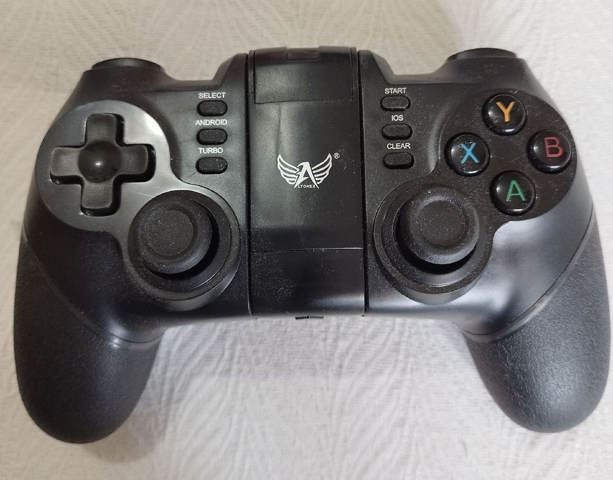 Controle Joystick Pc Ps3, Bluetooth sem Fio | Acessório p/ Videogame ...