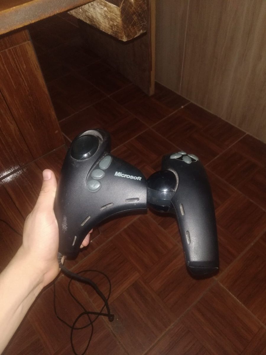Controle Microsoft Sidewinder Dual Strike | Computador Desktop ...