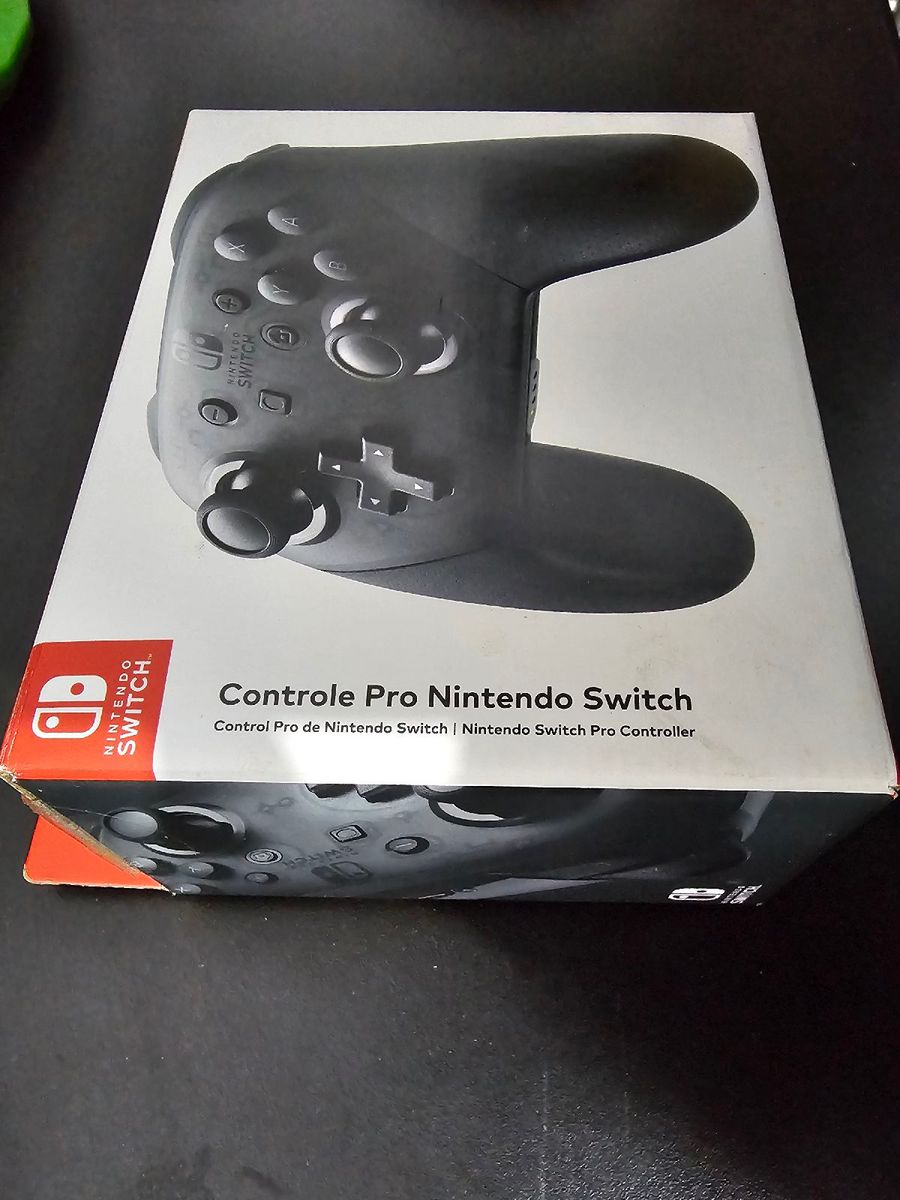 Controle Nintendo Switch Pro Controler | Acessório p/ Videogame ...