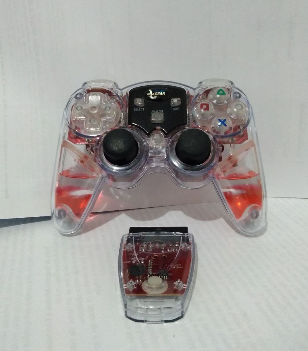 Controle para Ps2 sem Fio a Pilha | Acessório p/ Videogame Gear Usado ...