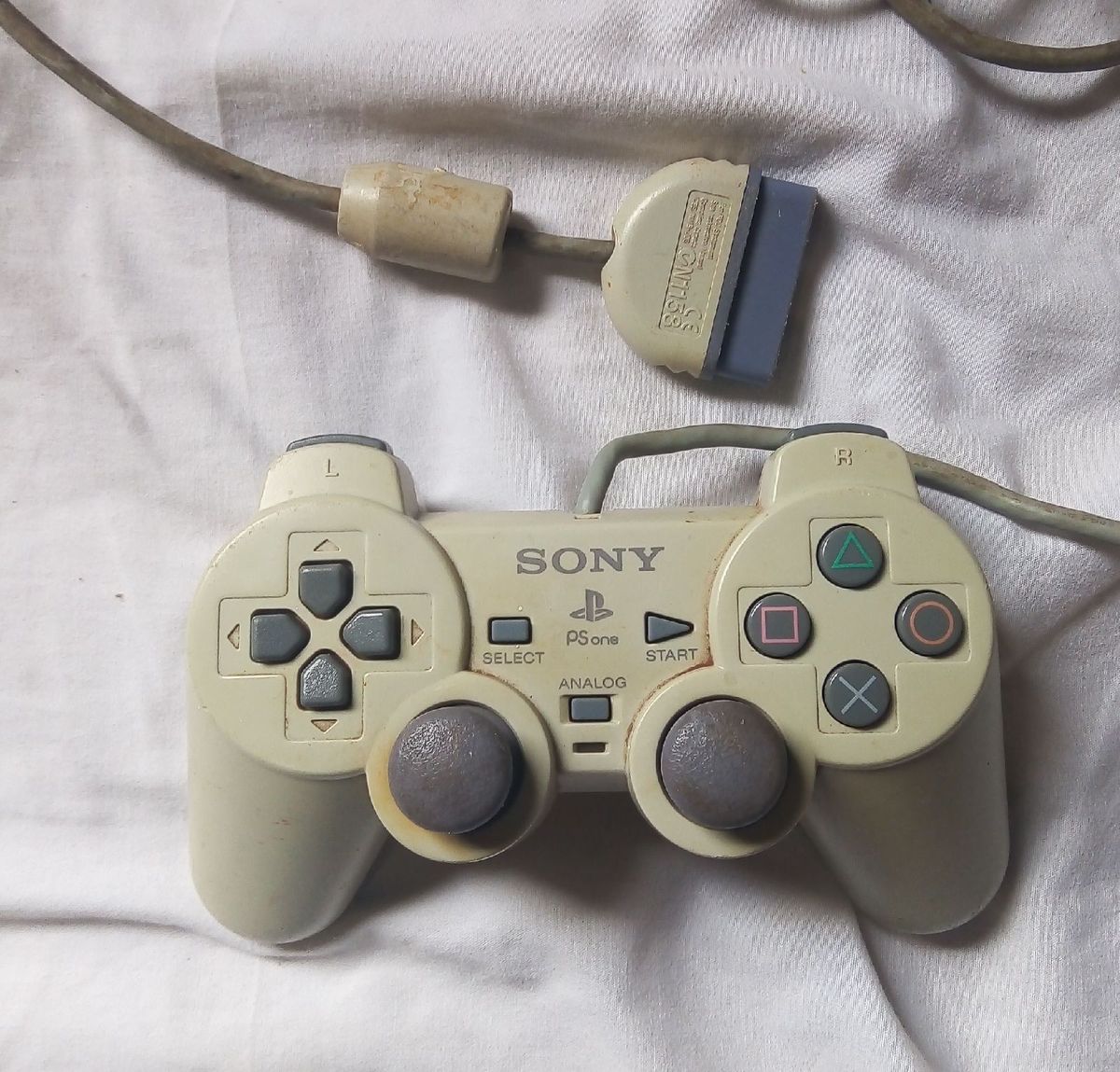 Controle Play 1 Antigo Mas Funcionando | Item Infantil Gleise Usado ...