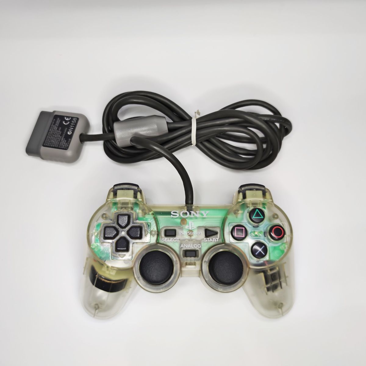 Controle Ps1 100% Original Sony Transparente | Acessório p/ Videogame ...