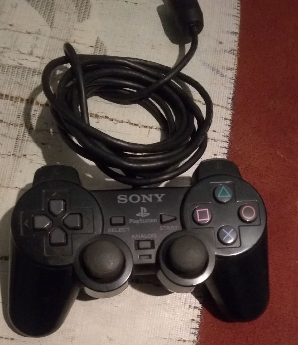 Controle Ps2 Original | Acessório p/ Videogame Sony Usado 76057978 | enjoei