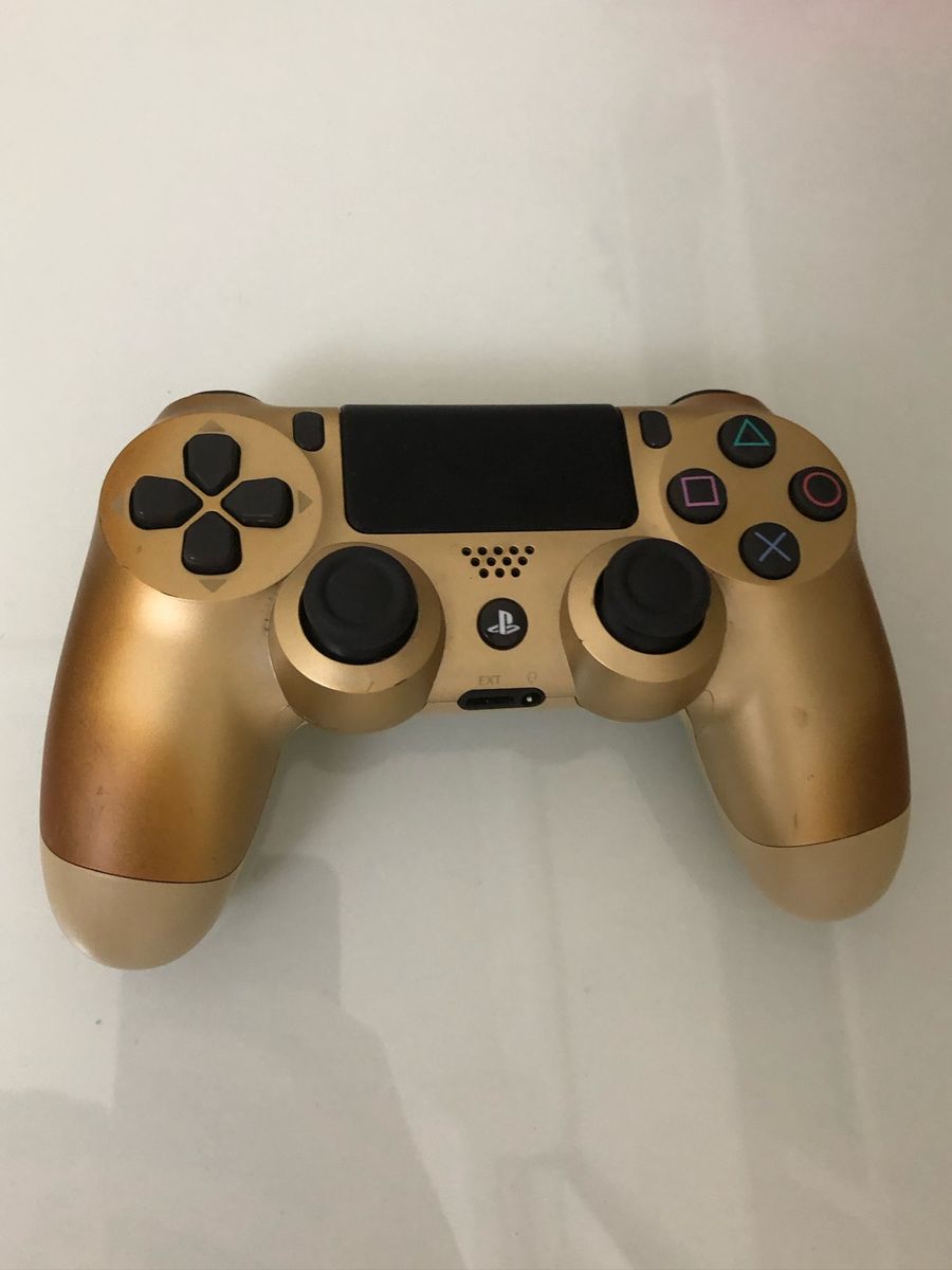 Controle Ps4 Dourado Original | Acessório p/ Videogame Sony Usado ...