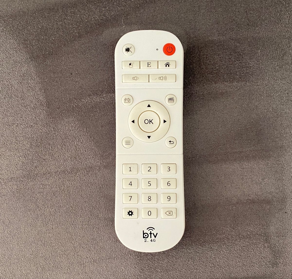 Controle Remoto Btv 11 Original | TV e Display Btv Nunca Usado 70728944 ...