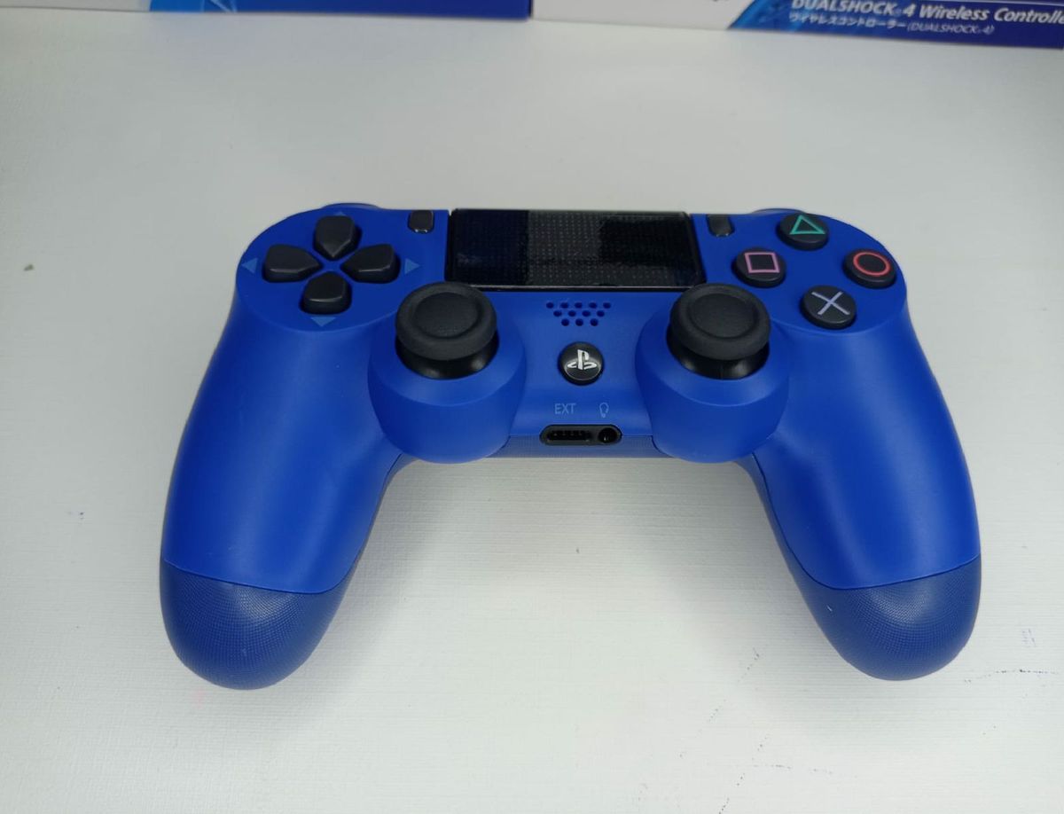Controle sem Fio para Ps4 Dualshock 4 Novo Azul | Acessório p ...