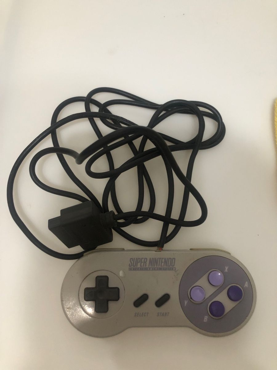 Controle Super Nintendo Ness para Restauro Ou Peças Original ...