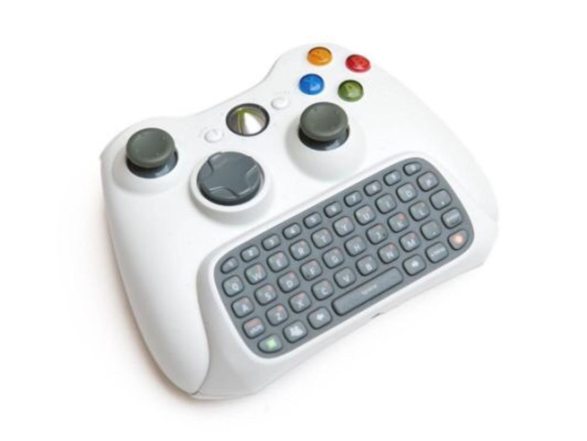 Controle + Teclado Xbox 360 | Acessório p/ Videogame Xbox 360 Usado ...