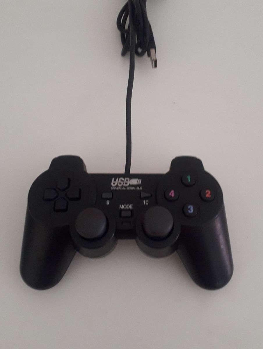 Controle Usb Joystick Ps2 | Jogo de Computador Universal Usado 45906257 ...
