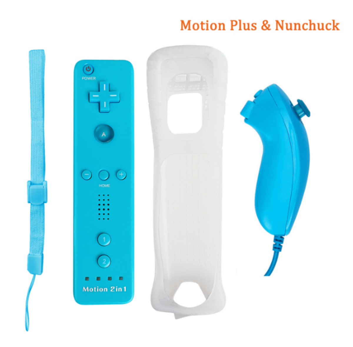 Controle Wii Remote + Nunchuck Compativel Nintendo Wii Wii U ...