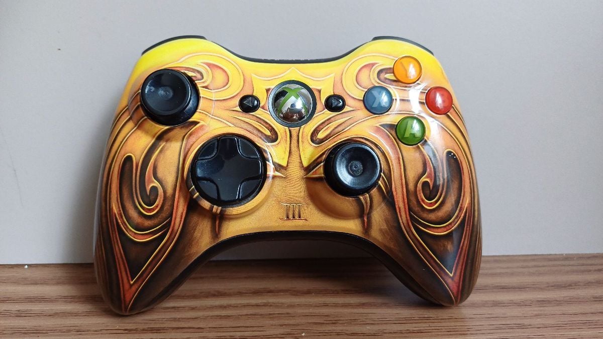 Controle Xbox 360 Edição Fable 3 | Acessório p/ Videogame Xbox 360 ...