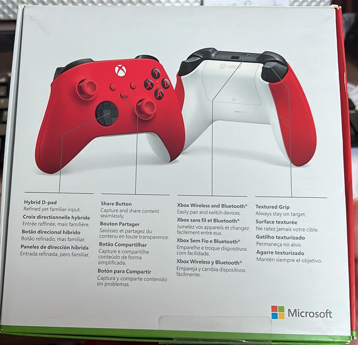 Controle Xbox Pulse Red | Console de Videogame Xbox Nunca Usado ...