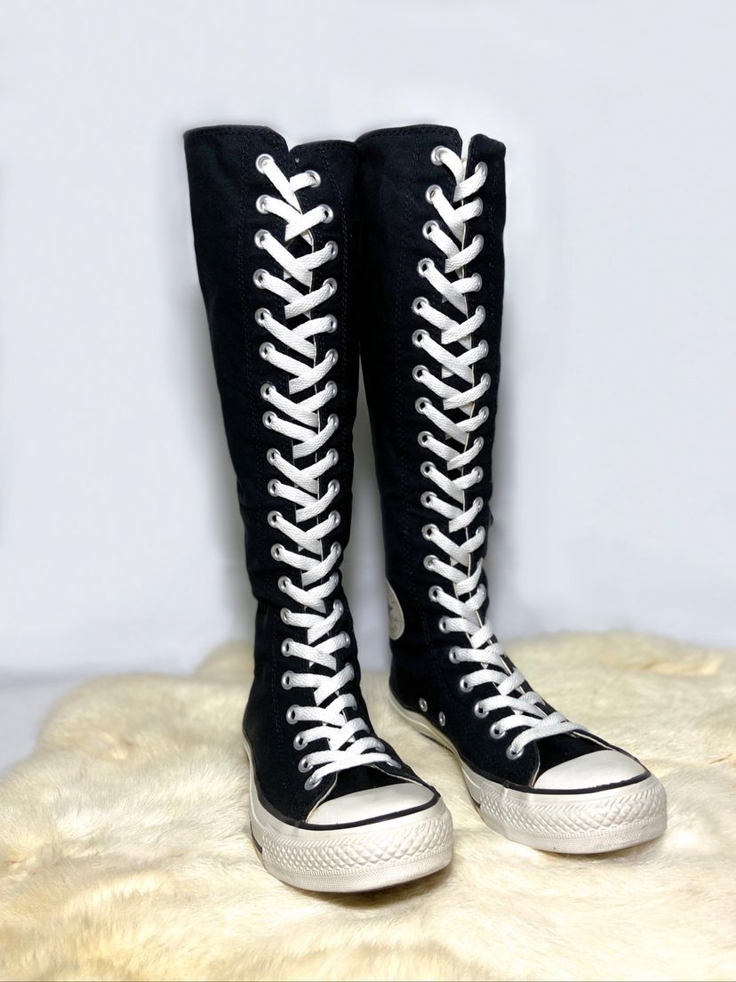 Converse All Star Cano Longo (bota) | Tênis Feminino Converse Usado ...