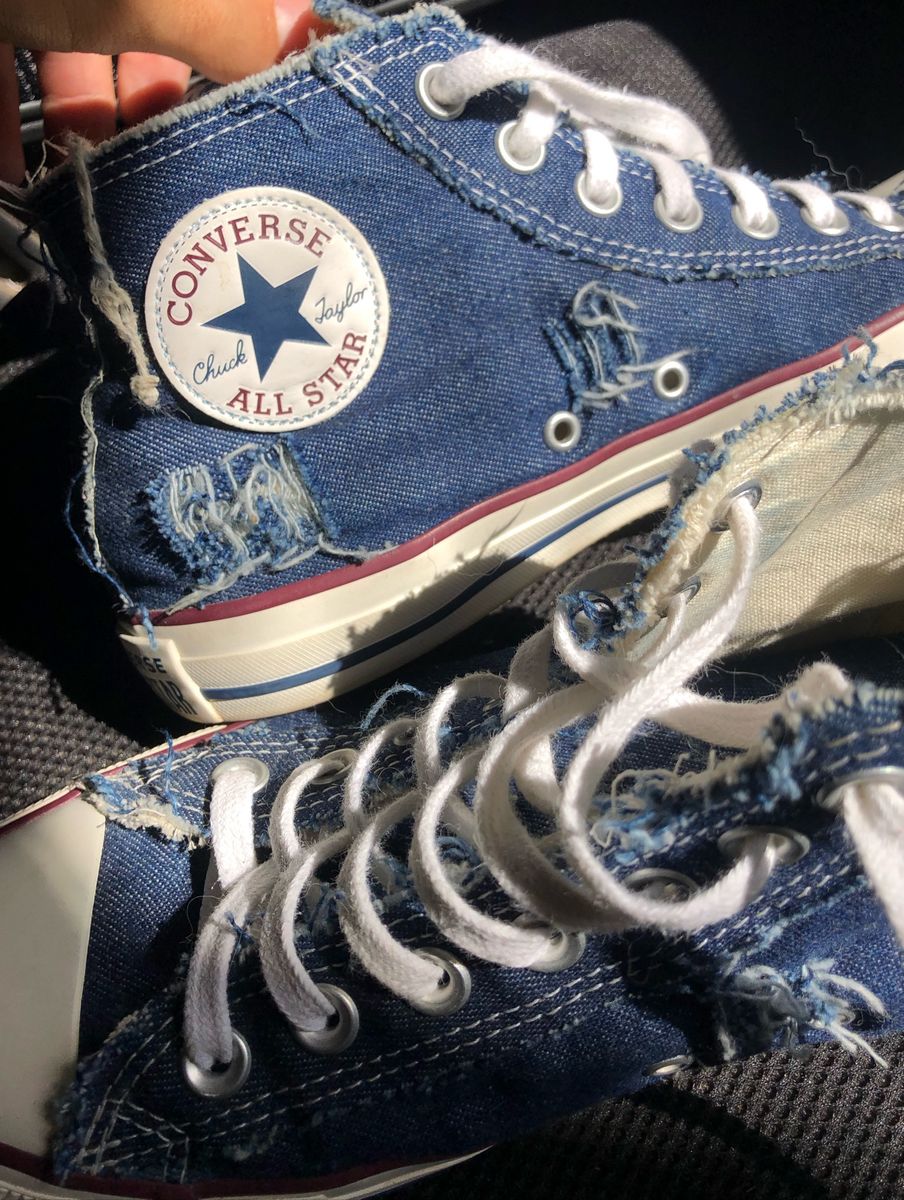 Converse All Star Jeans Original | Tênis Feminino Converse Usado ...