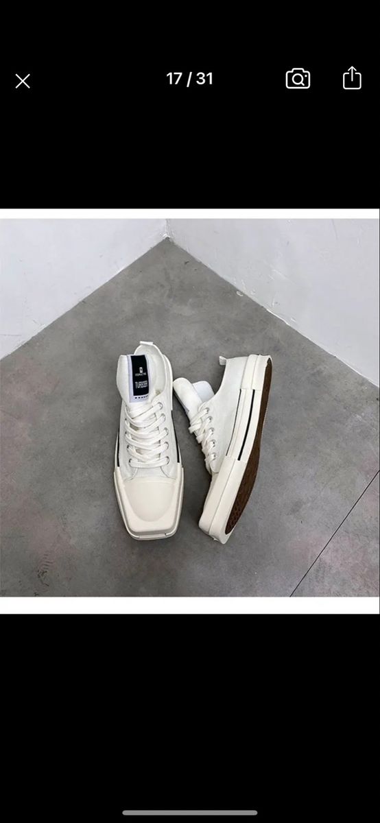 Converse Rick Owens Insp | Tênis Masculino Converse Nunca Usado ...