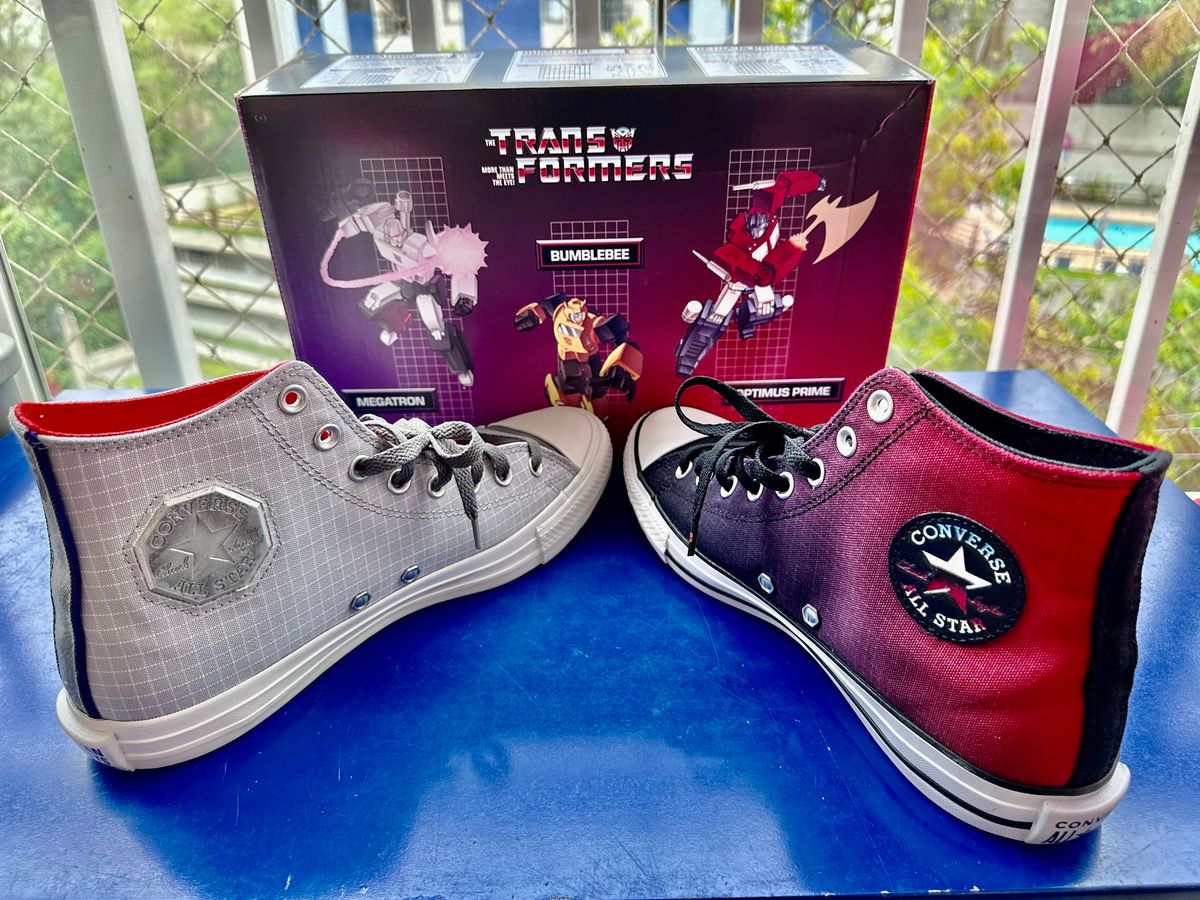 Converse X Transformers Chuck Taylor All Star - Edição Limitada Optimus ...