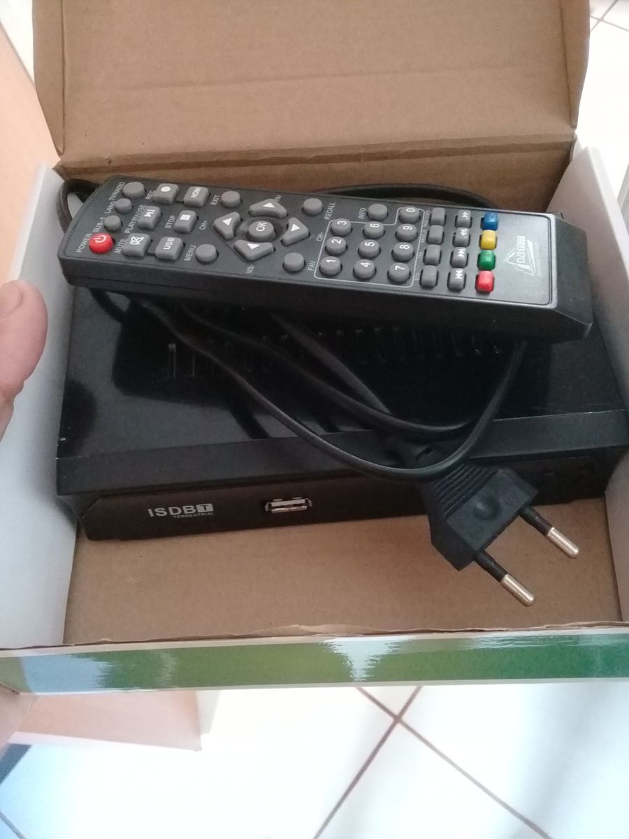 Conversor Digital Seminovo Full Hd Marca Isdbt Multimídia | TV e ...