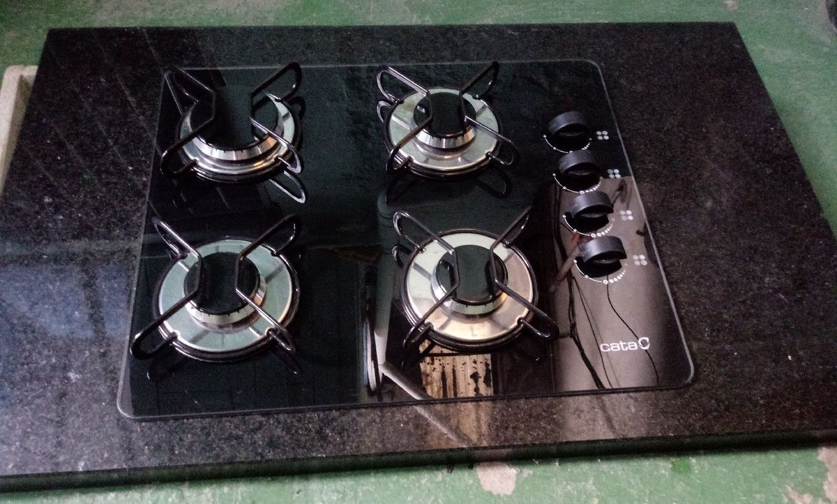 Cooktop Cata Preto 4 Bocas | Eletrodoméstico Cata Usado 39735466 | enjoei