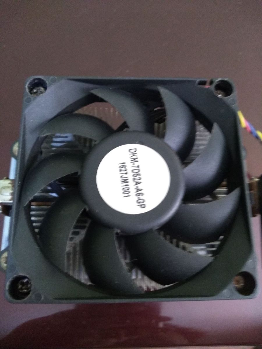 Cooler ,base, Dissipador Processador Amd | Computador Desktop Dkm Usado ...