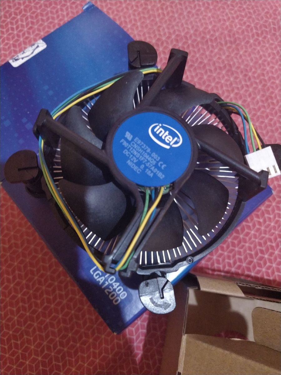 Cooler Original Intel Lga 1200 Nunca Usado | Computador Desktop Intel ...