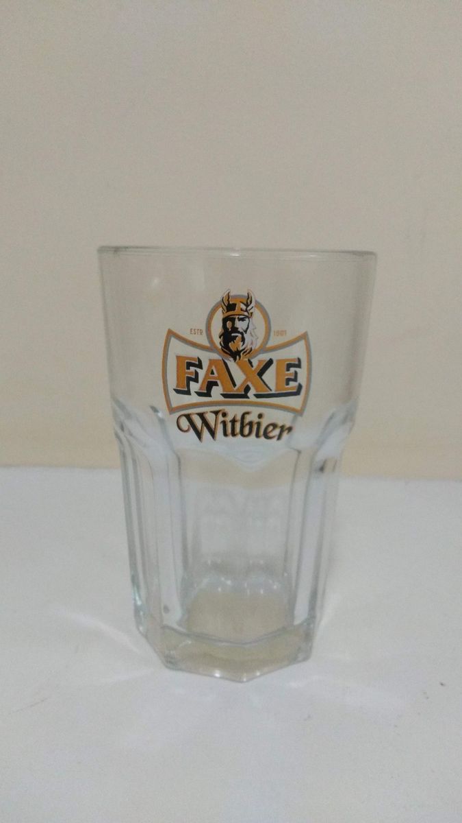 Copo de Cerveja Faxe Viking Witbeer | Móvel de Cozinha Faxe Usado ...