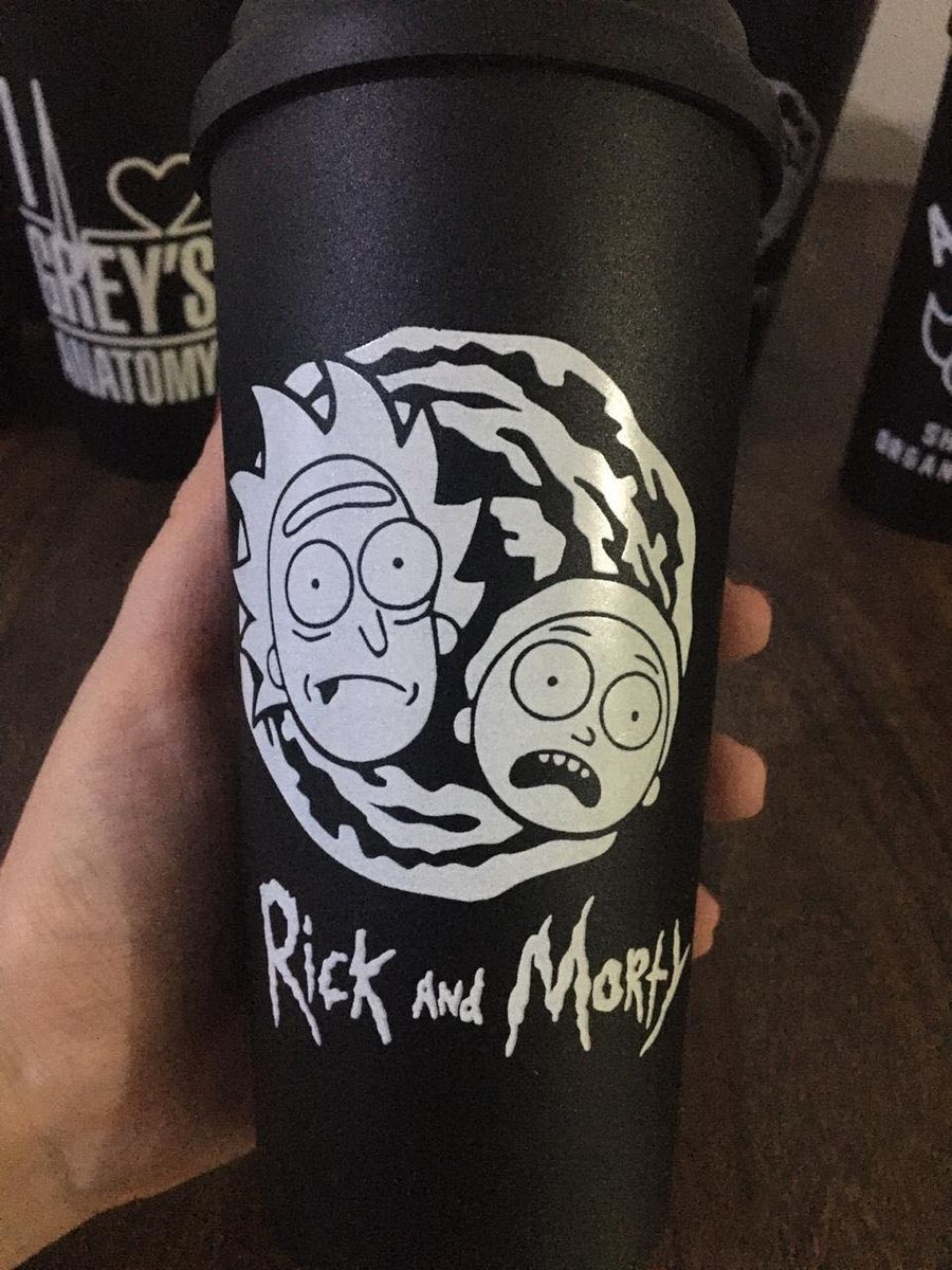 Copo Eco Bucks - Rick And Morty | Móvel de Cozinha Nunca Usado 50564385 | enjoei