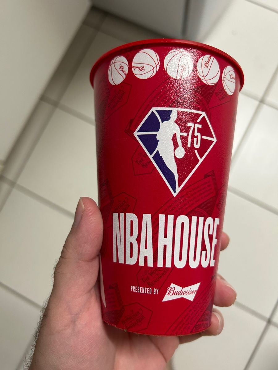 Copo Nba House | Cacareco Budweiser Nunca Usado 86671797 | enjoei