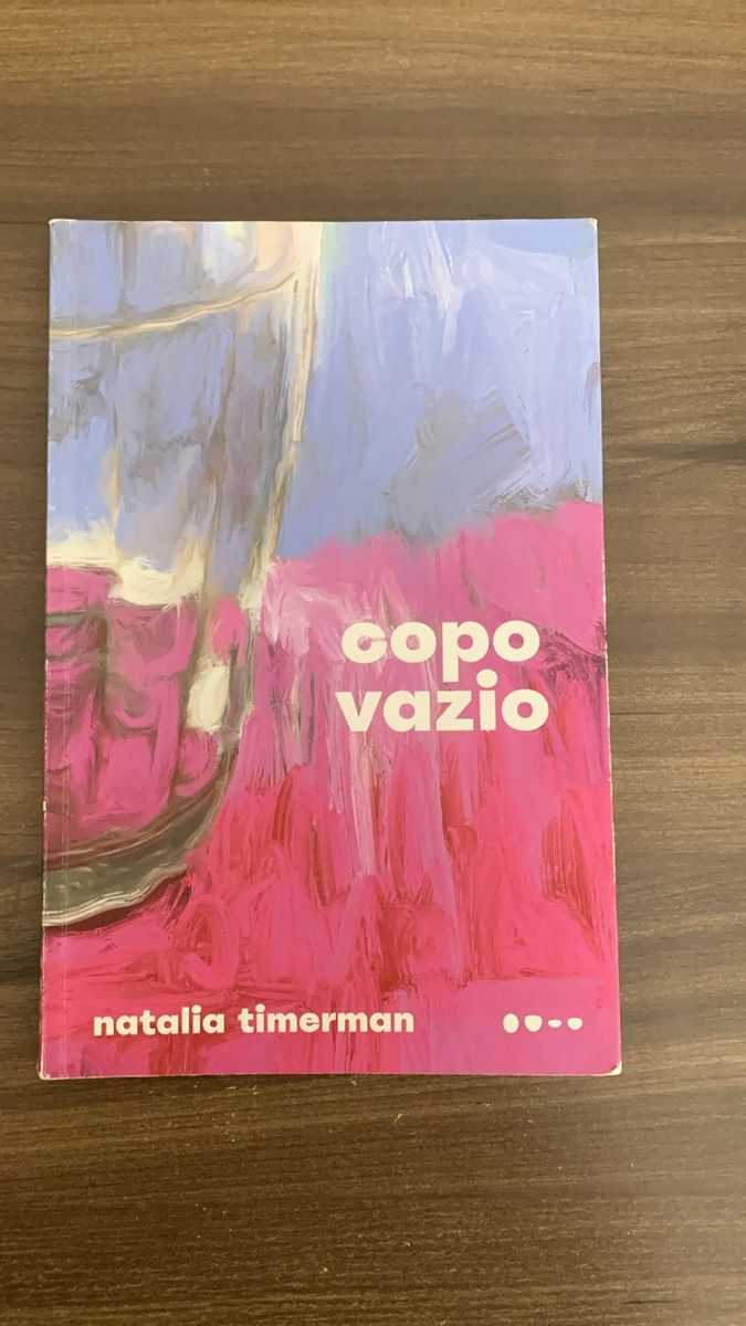 Copo Vazio- Natalia Timerman | Livro Todavia Usado 106714313 | enjoei