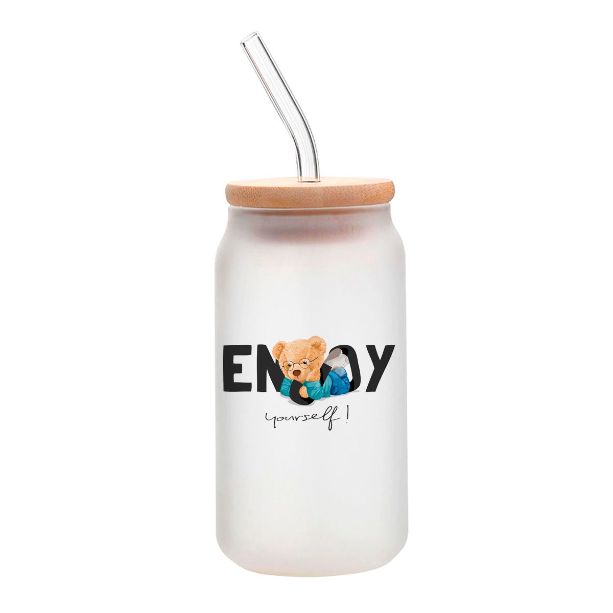 Copo Vidro C/ Canudo Importado Teddy Bear Deitado Copy Copy (2) Copy ...