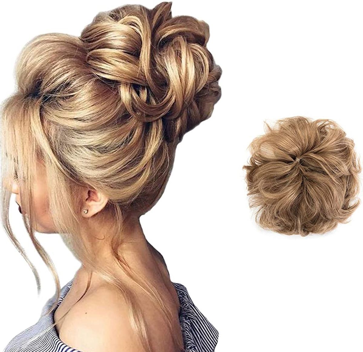 Coque Rabicó Loiro Fibra Orgânica Premium Elástico Penteado | Produto p ...