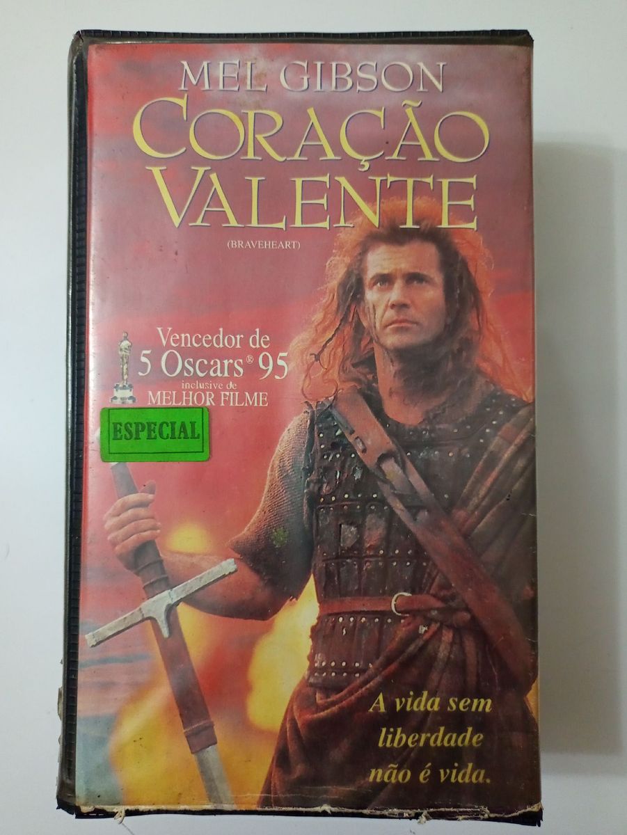 Coração Valente Vhs Duplo Raro | Filme e Série Fox Usado 74121587 | enjoei