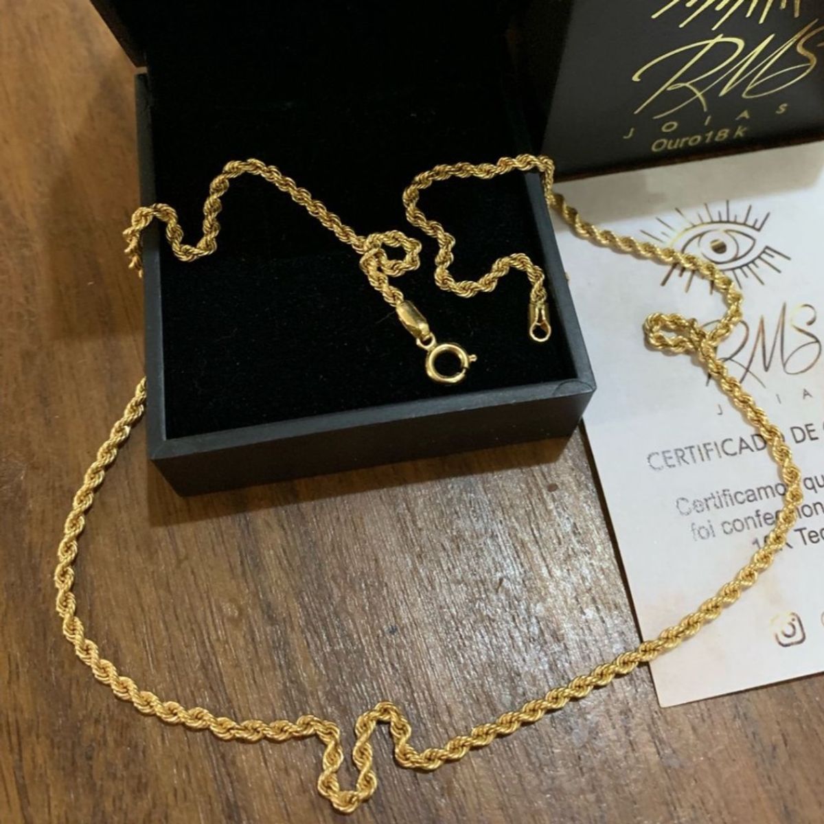 Cordão Corrente Ouro 18k | Jóia Feminina Vivara Nunca Usado 87392689 ...