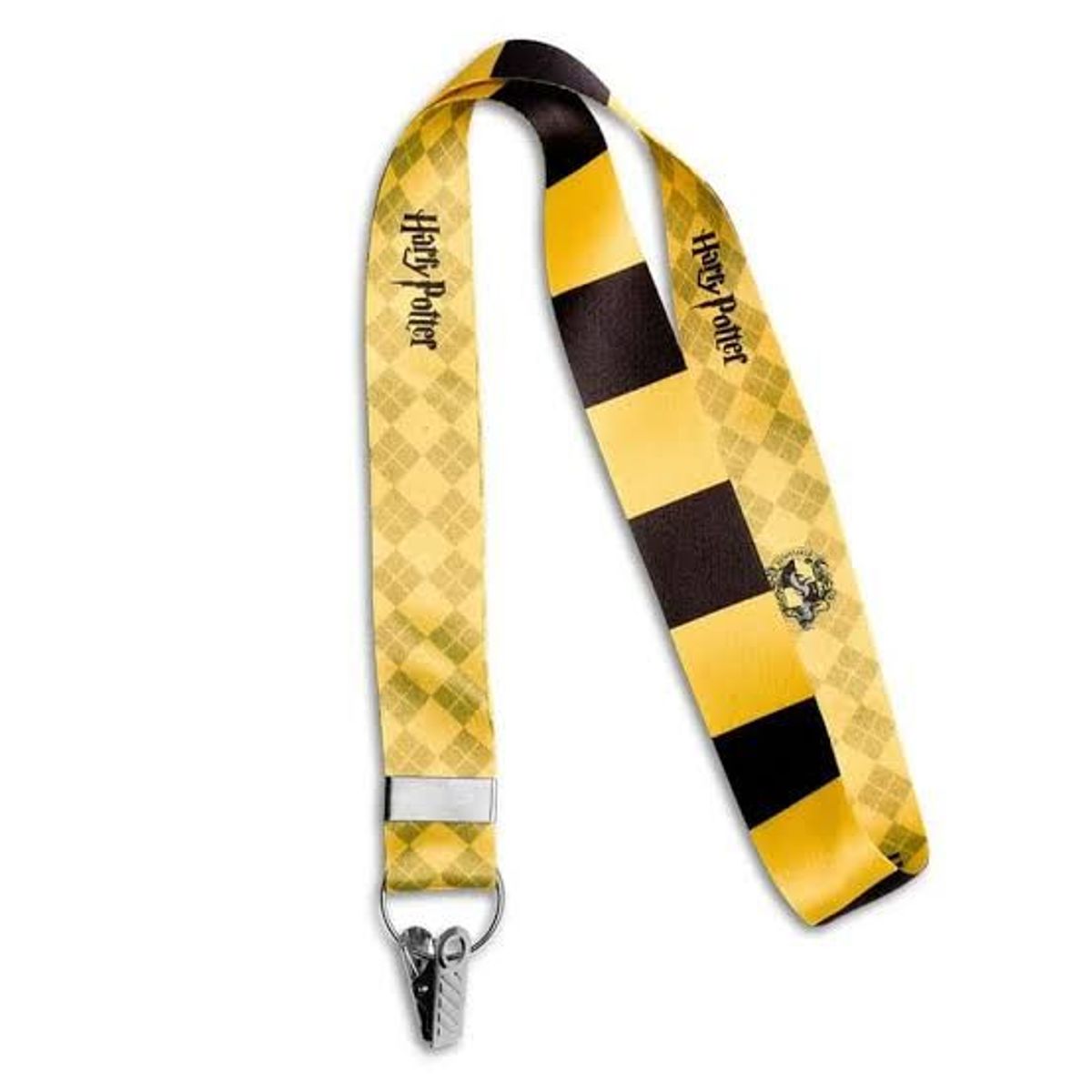 Cordão para Crachá Lufa Lufa Harry Potter Chaveiro Ccxp Hogwarts Nerd ...