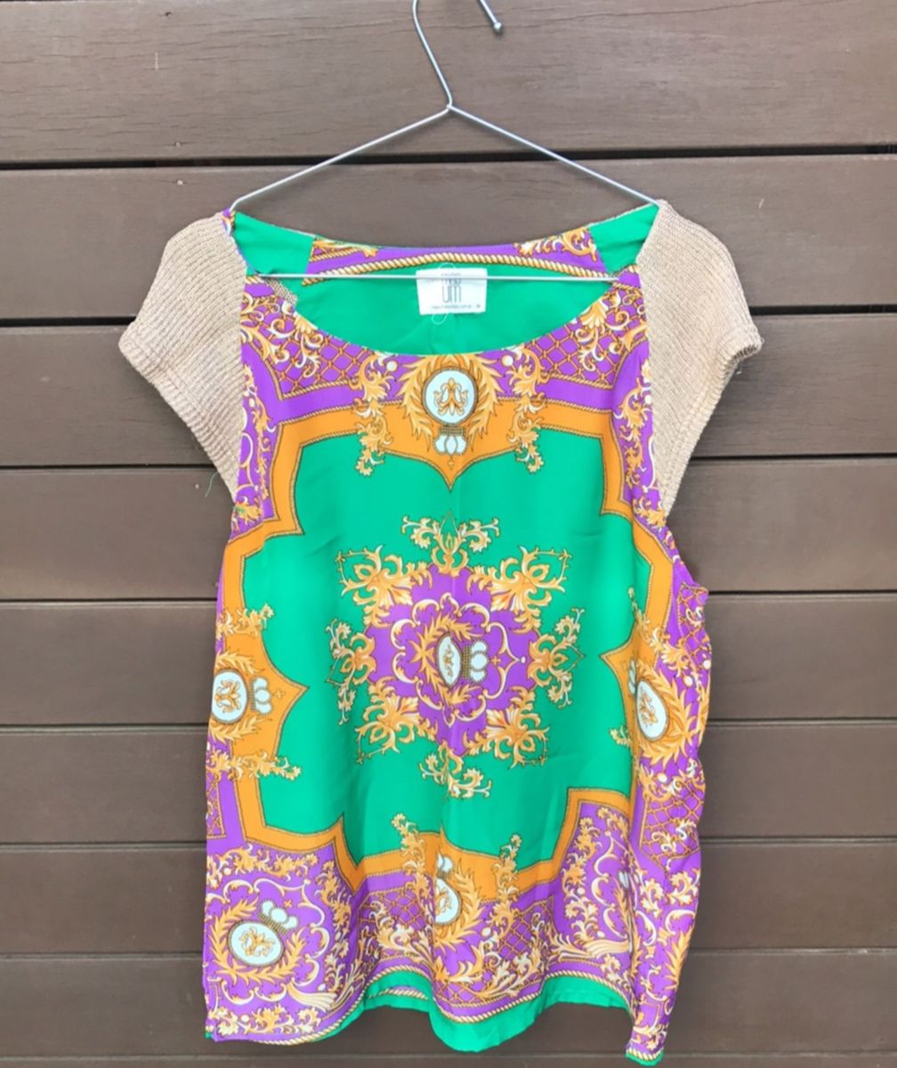 Cores de Outros Tempos | Blusa Feminina Usado 19178003 | enjoei