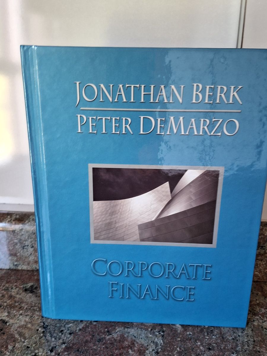 Corporate Finance, Jonathan Berk e Peter Demarzo | Livro Person Nunca Usado 89164971 | enjoei