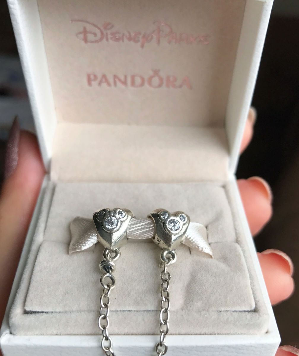 Corrente de Segurança Disney, Heart Of Mickey | Jóia Feminina Pandora ...