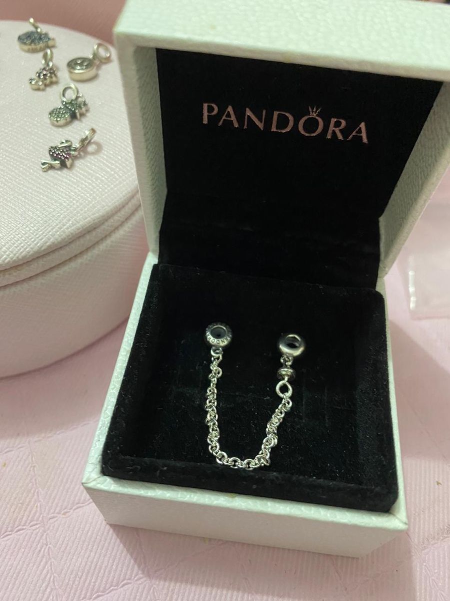 Corrente de Segurança Pandora Me Link | Jóia Feminina Pandora Nunca ...