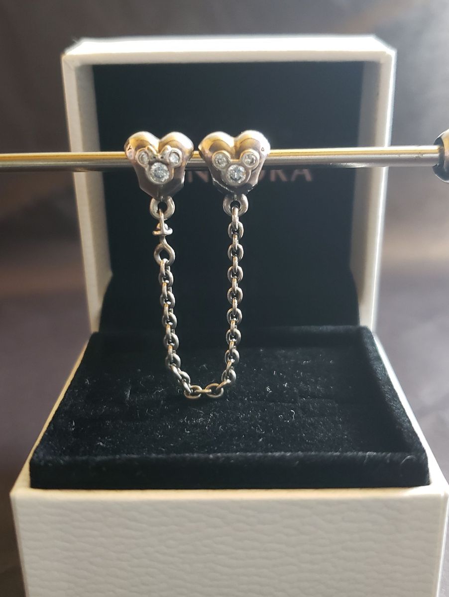 Corrente de Segurança Pandora Mickey e Minnie | Jóia Feminina Pandora ...