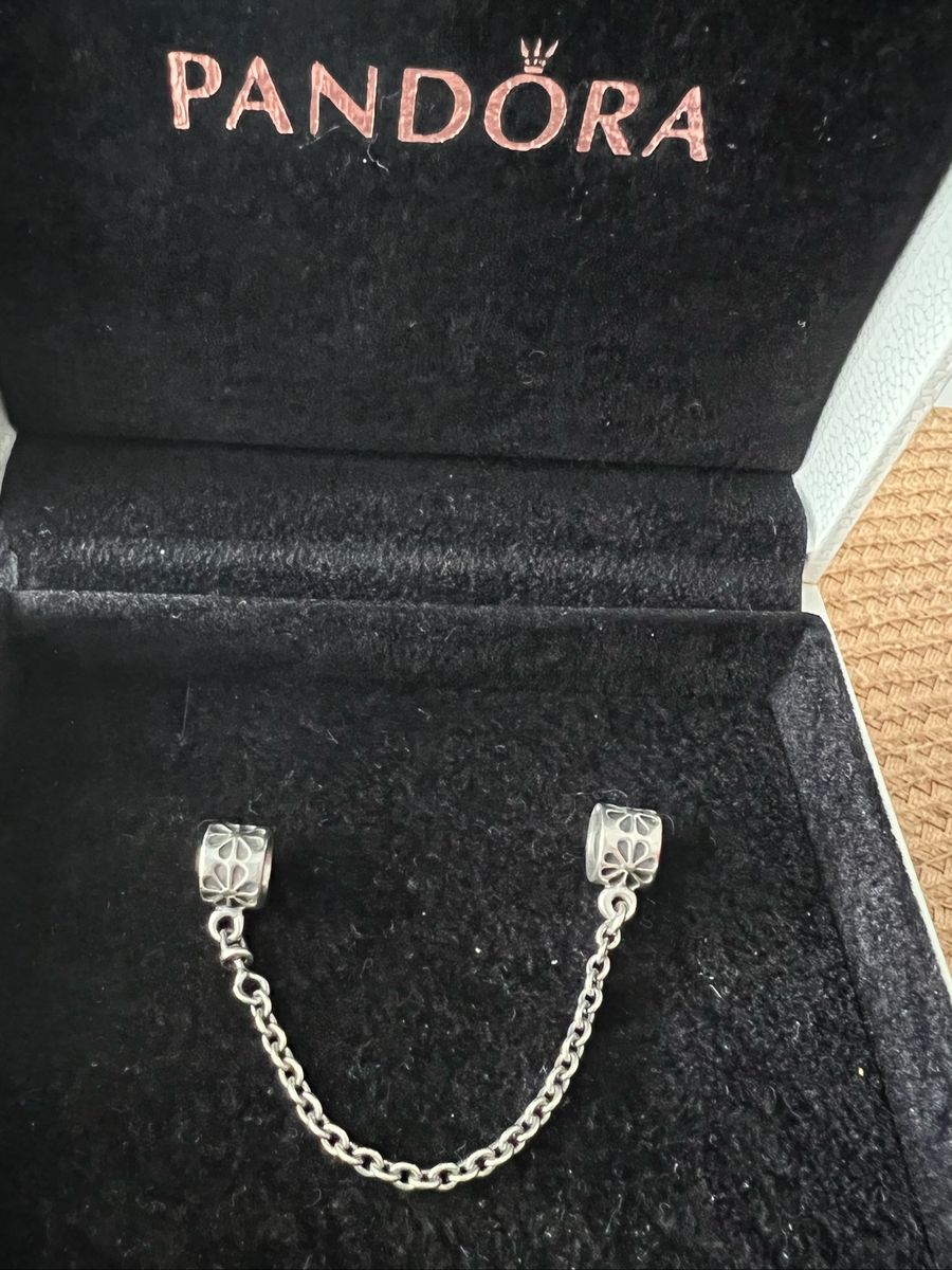 Corrente de Segurança Pandora Original. | Jóia Feminina Pandora Usado ...
