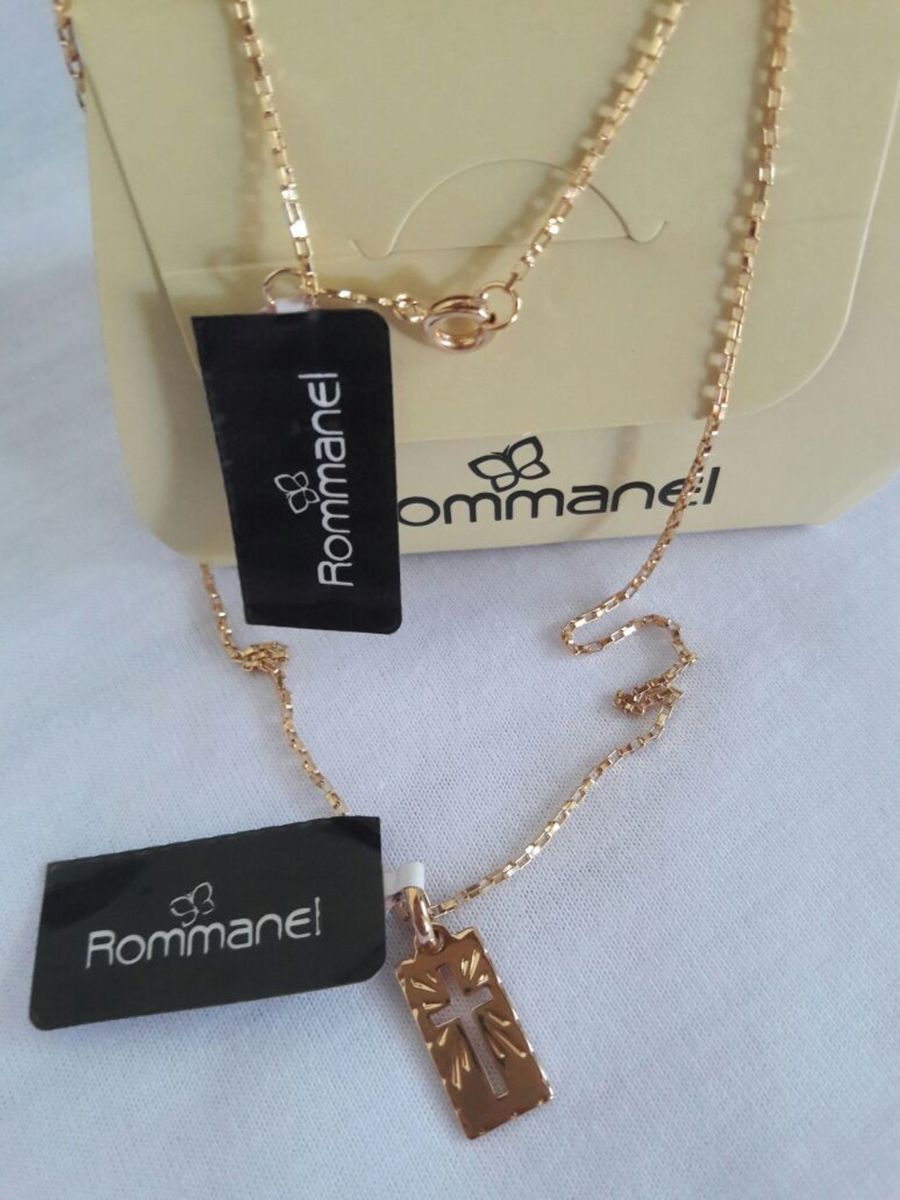 Corrente Masculina Joia Rommanel | Produto Masculino Rommanel Nunca ...